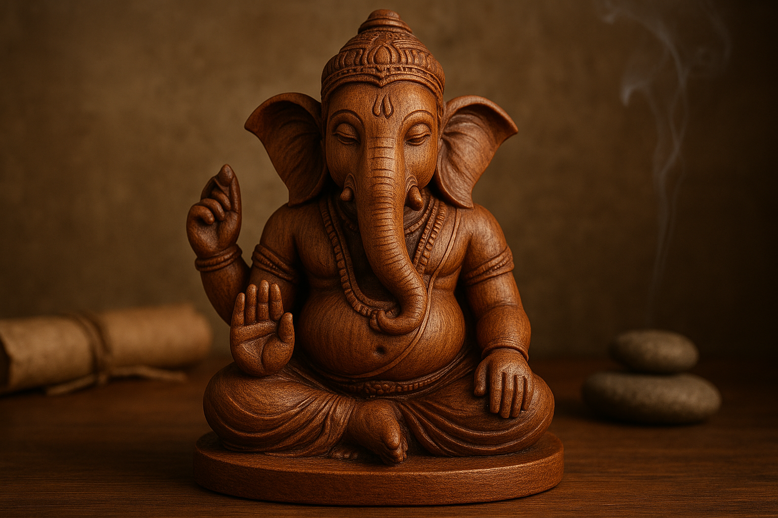 The Stoic Way of Ganesha: How to Beat Life's Hurdles – Percubes Wooden ...
